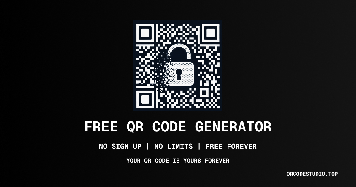 Free QR Code Generator - Create Unlimited QR Codes Forever